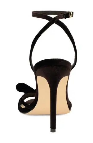 Nine West Queana Ankle Strap Sandal - Dark Brown