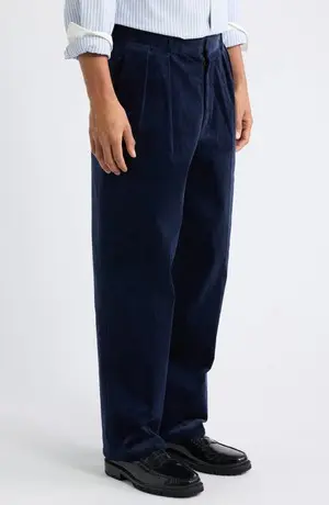 ROWING BLAZERS Henry Pleated Corduroy Pants