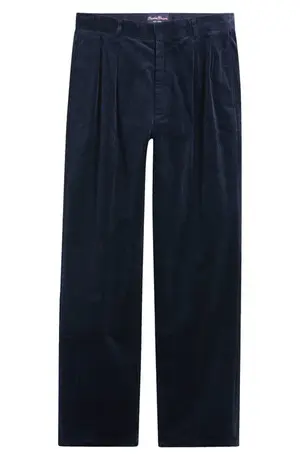 ROWING BLAZERS Henry Pleated Corduroy Pants
