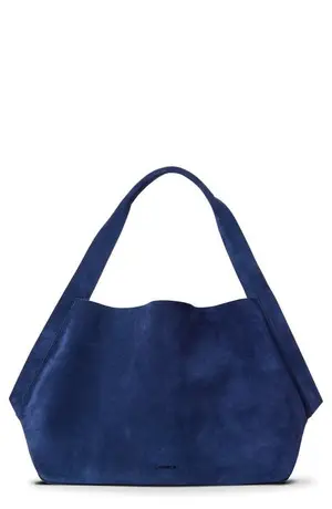Shinola Derby Suede Shoulder Bag - Blue