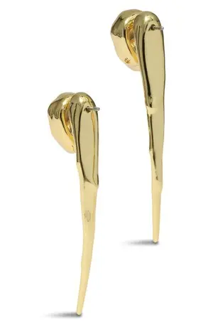 Alexis Bittar Asterales Cubic Zirconia Spear Front Back Earrings