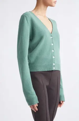 HIGH SPORT Cardigen Cotton & Cashmere Cardigan
