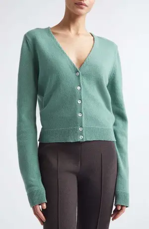 HIGH SPORT Cardigen Cotton & Cashmere Cardigan