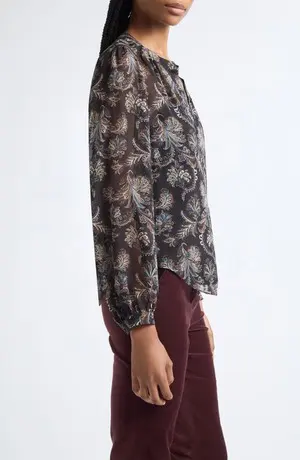 Veronica Beard Ashlynn Silk Top