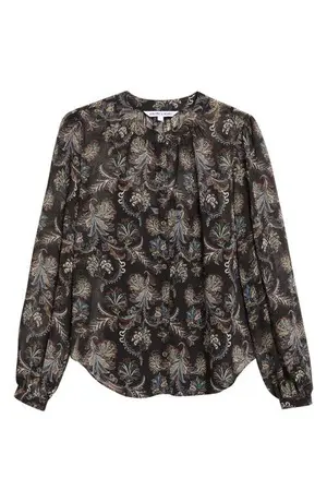 Veronica Beard Ashlynn Silk Top
