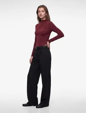 Koton Long Sleeve High Neck Bodysuit