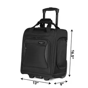 WALLYBAGS Solutions 16 Underseat Bag With Padded Electronics Pockets