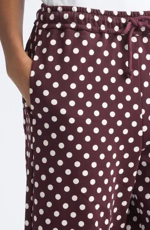 Marimekko Kiki Polka Dot Cotton Drawstring Pants
