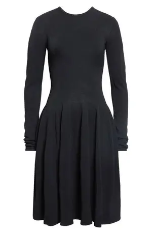 TOTEME Sculpted Knit Long Sleeve Dress