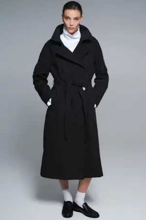 H&M Double-breasted Trench Coat