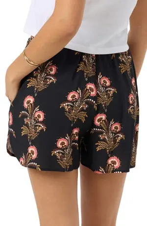 O'Neill Millie Block Print Floral Shorts