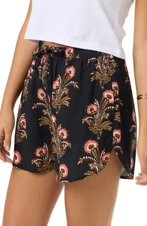 O'Neill Millie Block Print Floral Shorts