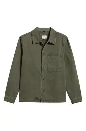 RHYTHM Field Guide Long Sleeve Button-up Shirt