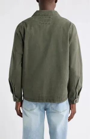 RHYTHM Field Guide Long Sleeve Button-up Shirt - Stone
