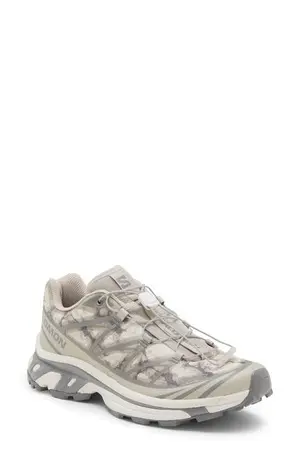 SALOMON Gender Inclusive Xt-6 Stormshade Running Shoe - Silver Cloud
