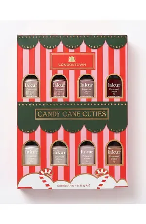 LONDONTOWN Candy Cane Cuties Nail Polish Set - Mixed