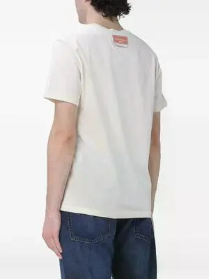 Emporio Armani Crab-print Cotton T-shirt