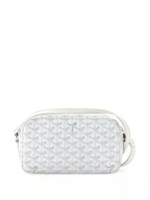 Goyard Cap Vert Bag Coated Canvas Crossbody Bag - White