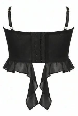 HOUSE OF SILK Bianca Microfiber Corset