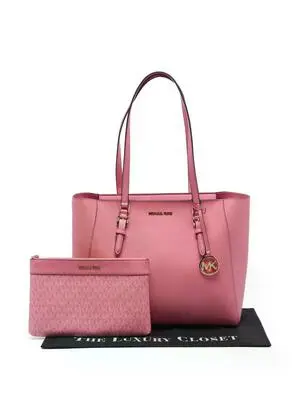 Michael Kors Large Charlotte Tote Bag - Pink