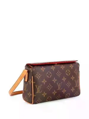 LOUIS VUITTON Recital Handbag Monogram Canvas Shoulder Bag