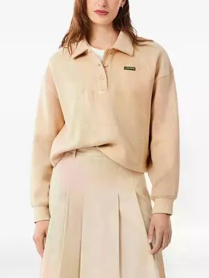 Lacoste Logo-patch Ribbed-knit Sweater