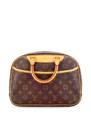 LOUIS VUITTON Trouville Handbag Monogram Canvas Satchel