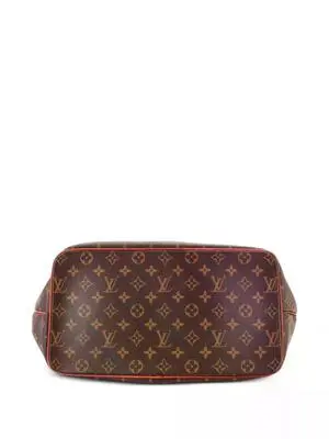 LOUIS VUITTON Palermo Handbag Monogram Canvas Gm Tote Bag - Brown