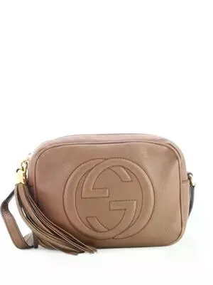 Gucci Soho Disco Leather Small Crossbody Bag - Brown