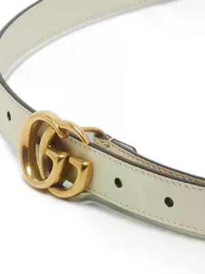 Gucci Gg Marmont Slim Buckle Belt
