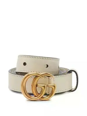 GUCCI Gg Marmont Slim Buckle Belt