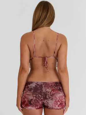 OUTCAST Phillipa Playsuit Kayna - Print/pink