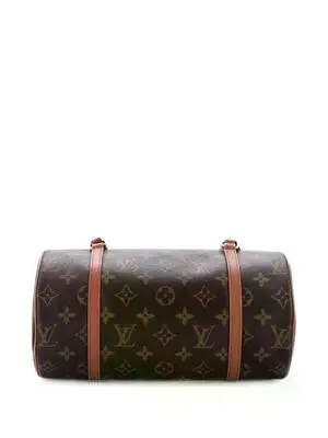 LOUIS VUITTON Papillon Handbag Monogram Canvas 26 Satchel