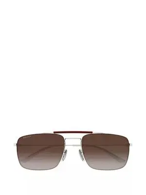 Gucci Geometric-frame Sunglasses