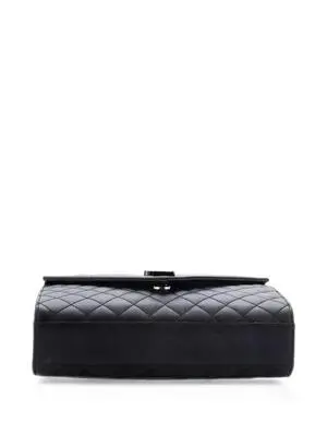 Saint Laurent Classic Monogram Envelope Satchel Mixed Matelasse Leather Medium Shoulder Bag