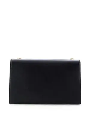 Saint Laurent Classic Monogram Tassel Leather Medium Crossbody Bag - Black