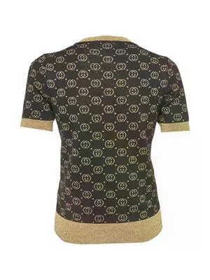 Gucci Gg Supreme Lurex T-shirt