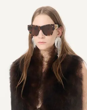 Valentino Garavani Rectangular Acetate Eyewear