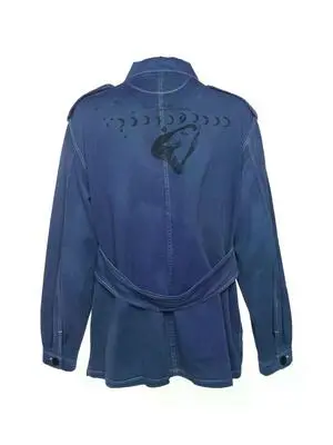 Dior Graphic-print Denim Jacket