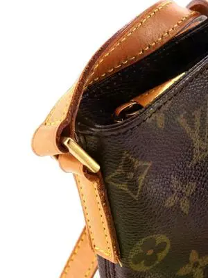 LOUIS VUITTON Trotteur Handbag Monogram Canvas Crossbody Bag