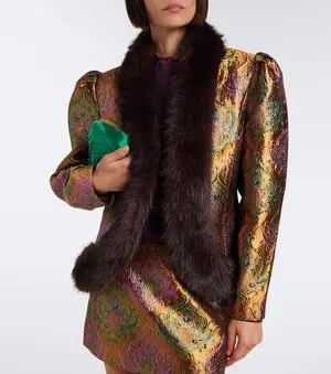 Retrofete Delphira Brocade Jacket
