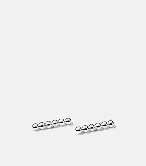 Christofle Perles Set Of 2 -plated Knife Rests - Silver
