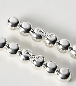 Christofle Perles Set Of 2 -plated Knife Rests