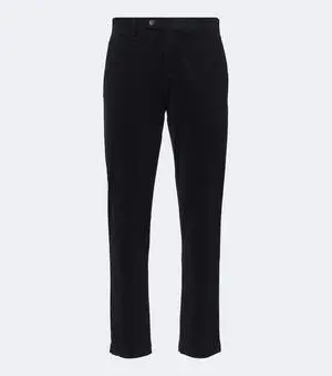 Sunspel Cotton Corduroy Straight Pants - Blue