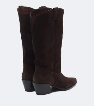 Staud Monty Suede Knee-high Boots