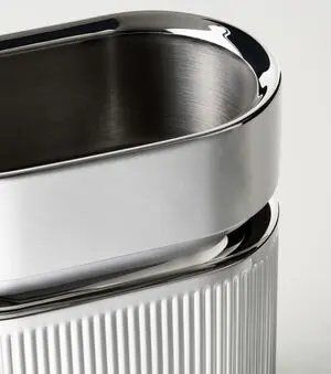 Christofle Club 30 Stainless Steel Champagne Bucket