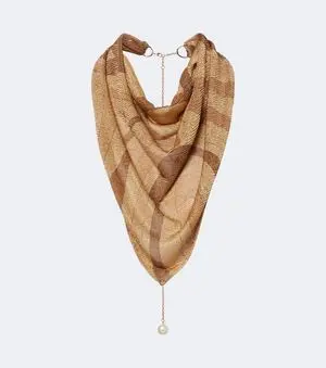 Emilio Pucci Marmo Lurex® Voile Scarf