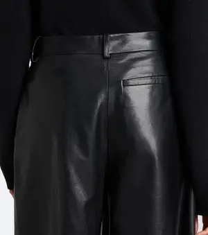 JOSEPH Asia Leather Bermuda Shorts