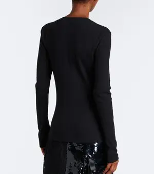 Simone Rocha Embellished Pointelle Cotton Cardigan