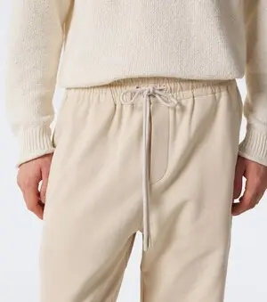Zimmerli Jersey Wide-leg Sweatpants